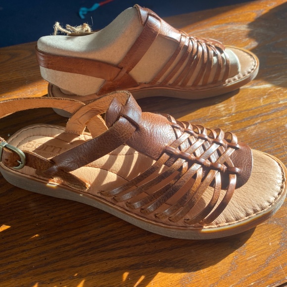 Born | Shoes | Born 65 Santiam British Tan Gladiator Sandal | Poshmark